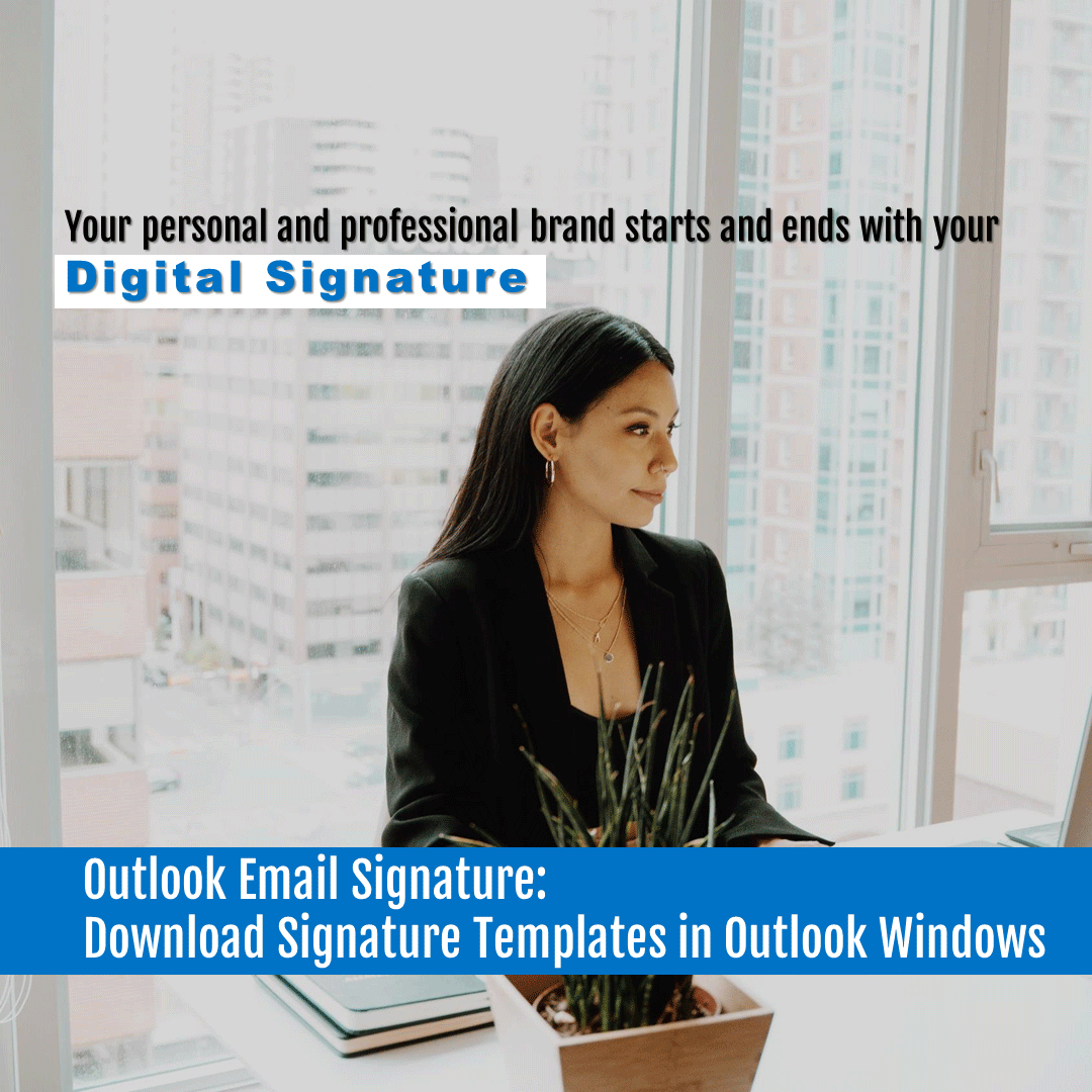 Outlook Email Signature: Templates for Outlook Windows » TRACCreations4E
