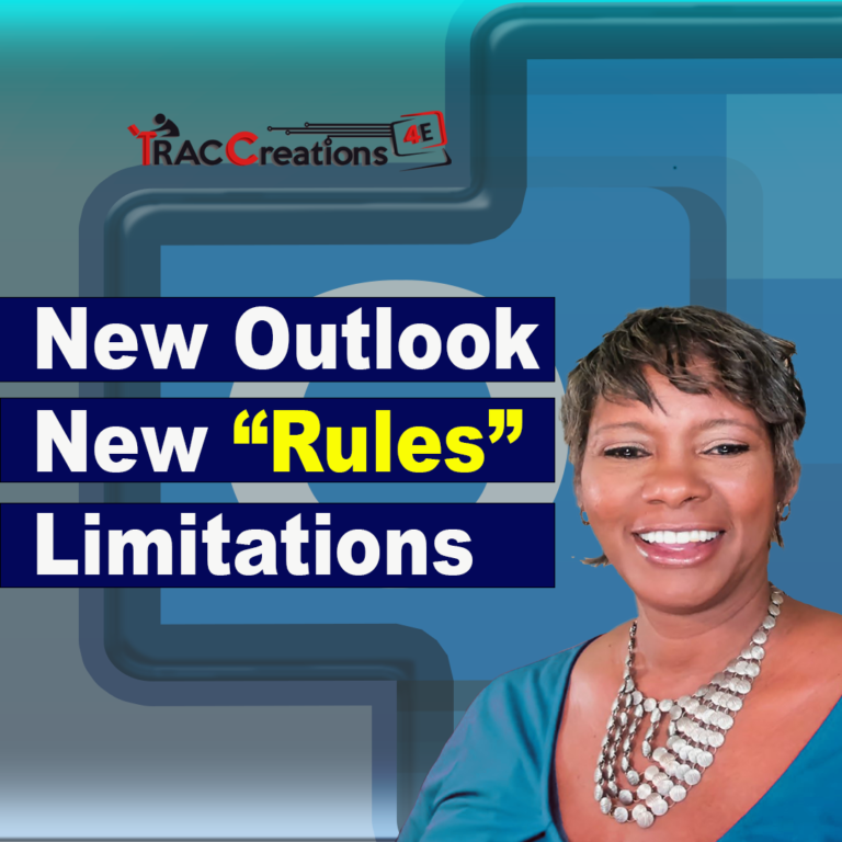 New Outlook vs Classic Outlook Feature Comparison (2026) - TRACCreations4E