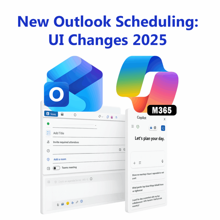 New Outlook Scheduling Gets a Makeover - Copilot Chat Joins